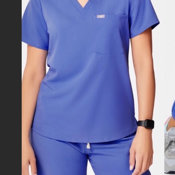 Figs | Other | Figs Scrubs Set Denim Blue Xs | Poshmark